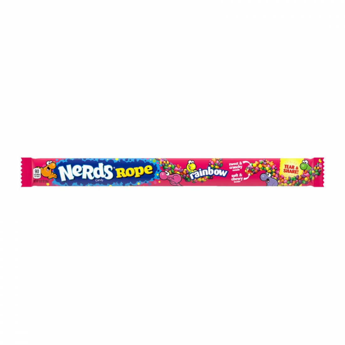 Indulge in Sweet Delight with Nerds Rope Rainbow - 0.92oz (26g) | Candy ...