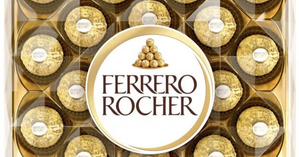 Ferrero Rocher Gift Box of Chocolate 24 Pieces (300g)