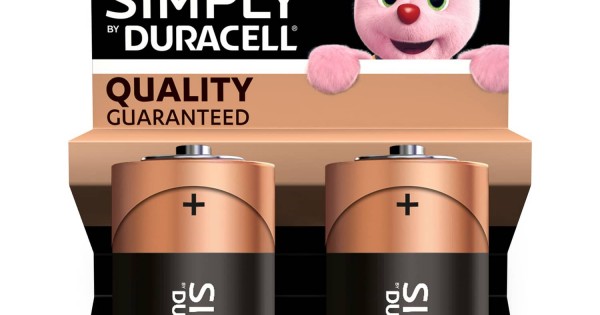 Durable Duracell D Batteries - Long-Lasting Power at Candy Kingdom